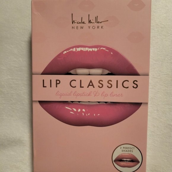 Nicole Miller | Makeup | New Nicole Miller Lip Classics 2 Shades Liquid ...